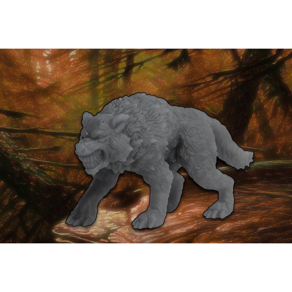 Miniatura Dire Wolf Rpg Dungeons And Dragons Dnd | Shopee Brasil