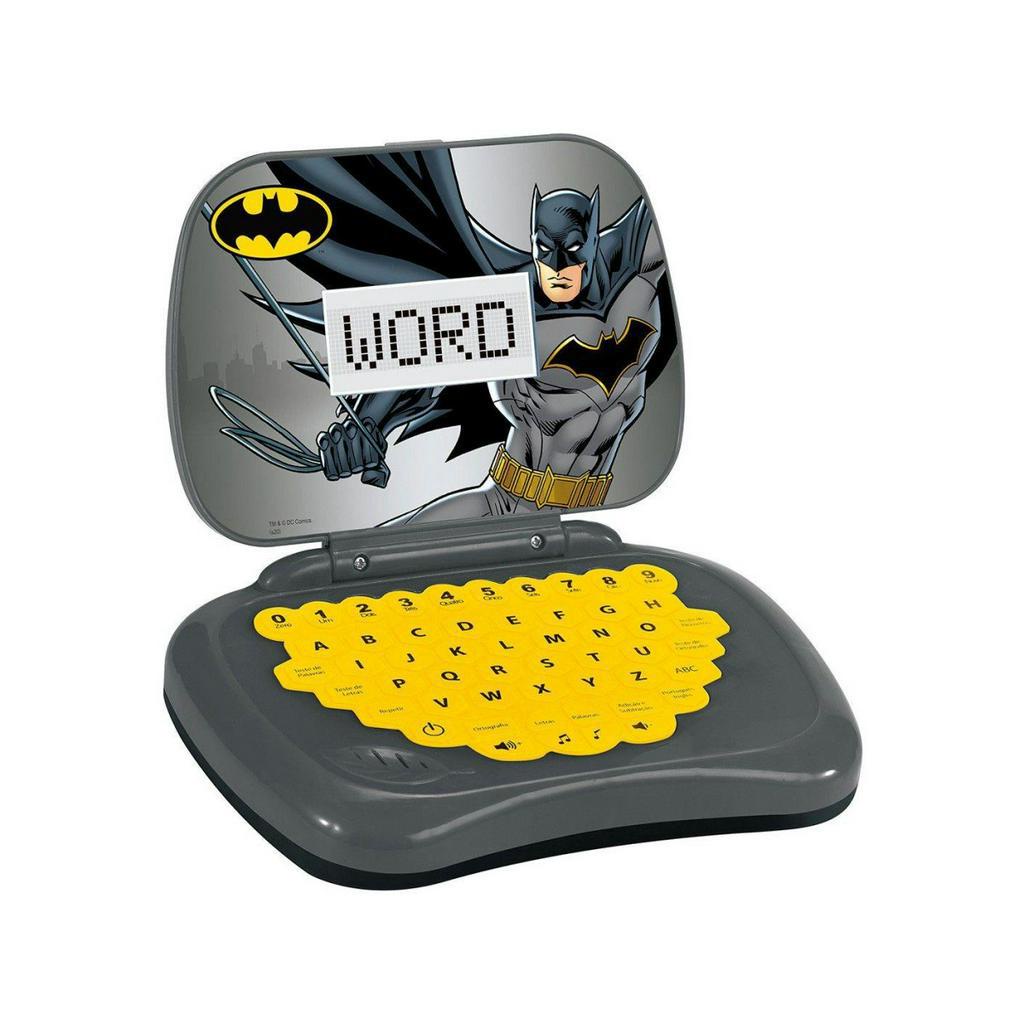 Brinquedo Didatico Laptop Infantil Batman Bilingue Candide | Shopee Brasil