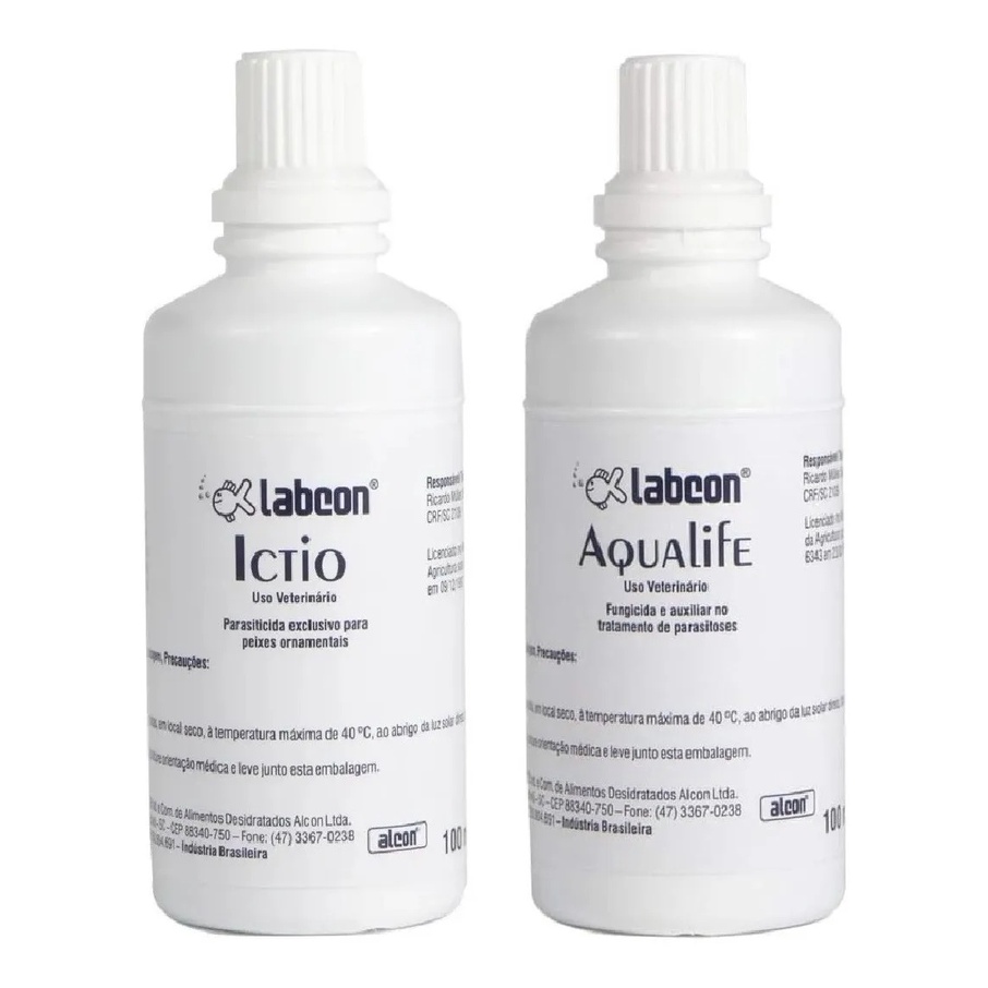 Alcon Labcon Ictio 100ml + Aqualife 100ml | Shopee Brasil