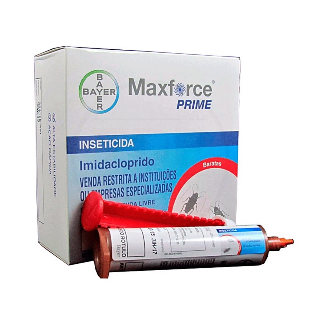 Gel Maxforce Prime Bayer Mata Barata 30g Seringa - Escorrega o Preço