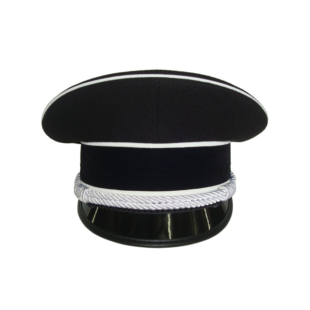 Quepe Preto Friso Branco | Shopee Brasil