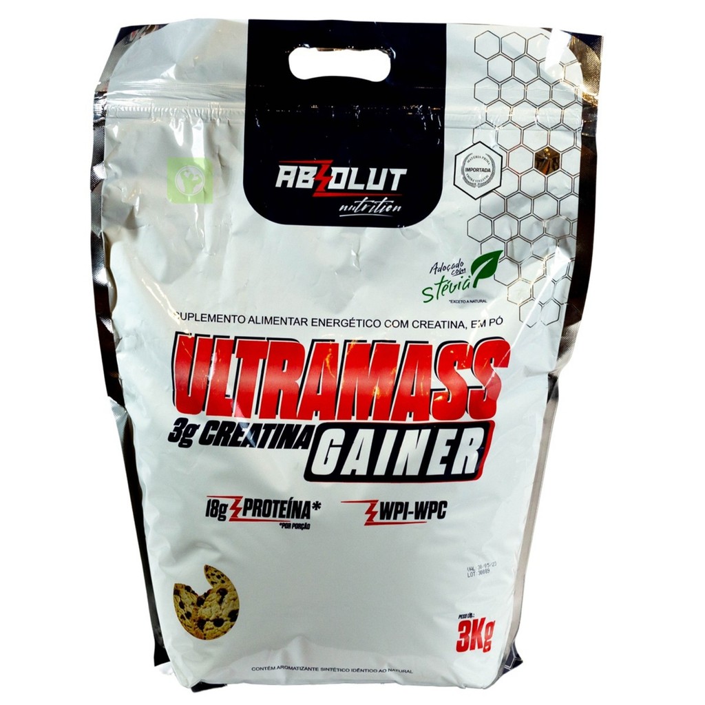 Hipercalórico Gourmet Ultra Mass Gainer 3kg - Absolut Nutrition ...