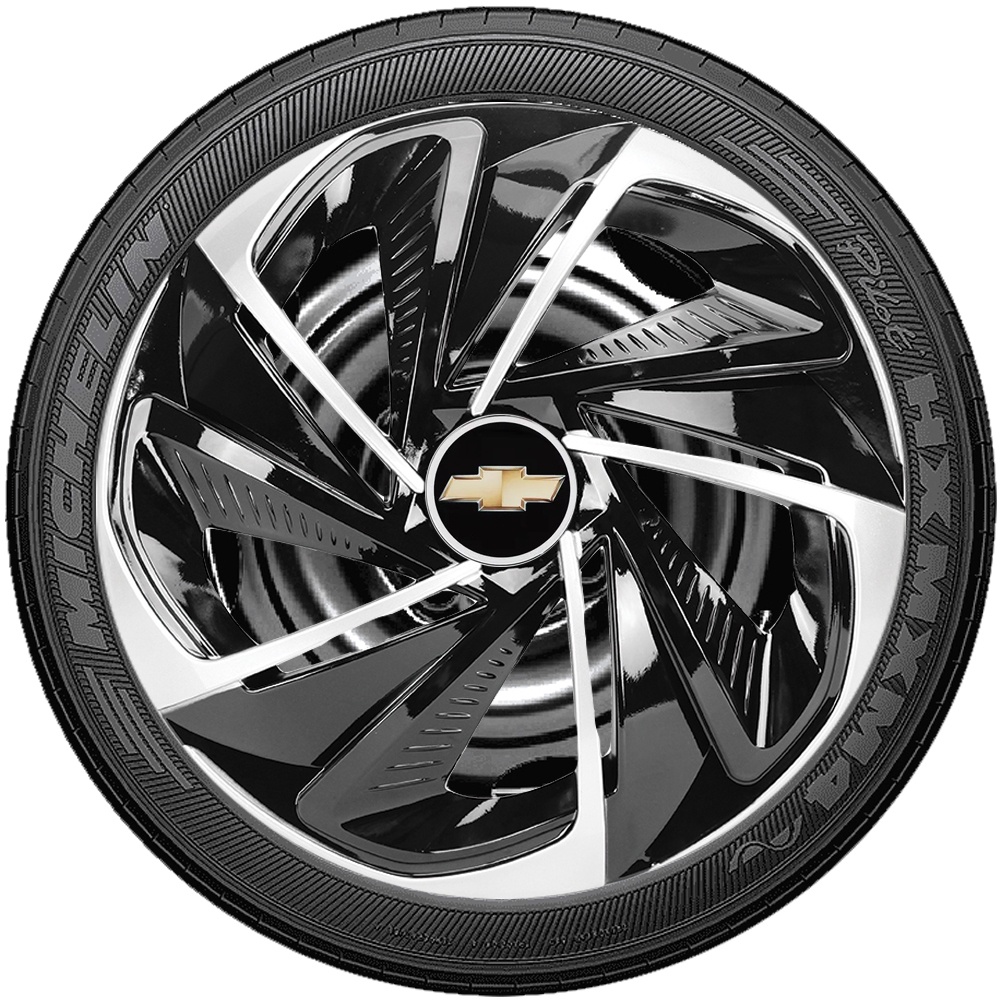 Jogo Calota Esportiva Aro 13 Nitro Gm/chevrolet Chavette - Escorrega o ...