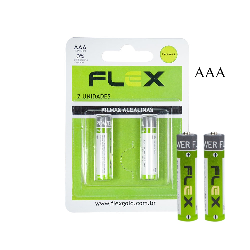 Pilha Alcalina AA e AAA 1.5V LR6 Cartela com c/2 unidades | Shopee Brasil