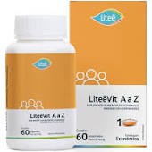 Litee Vit Suplemento Alimentar de Vitaminas e Minerai de A a Z com 60 ...