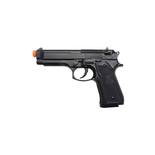 Pistola de Airsoft Spring KWC Beretta M92 + Pacote com 2000 BBs NTK 0,12g + 3 Alvos + 1 Óleo de ...