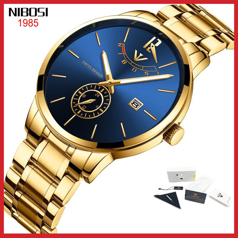 NIBOSI Rel Gio Para Homens, Rel Gios Esportivo De Luxo, Rel Gios De Quartzo Para Neg Cios, Rel ...