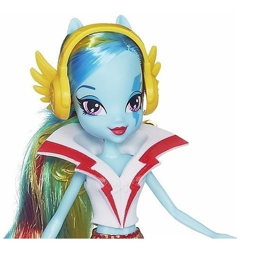 Boneca Rainbow Dash Hasbro My Little Pony Equestria Girls A6775 | Shopee Brasil
