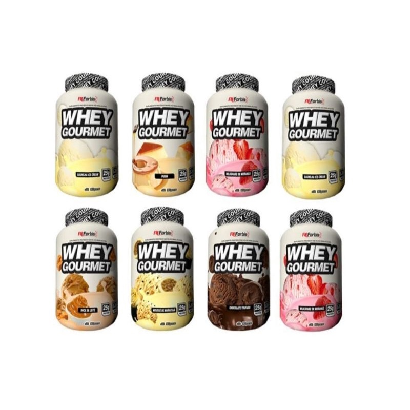 Whey Protein Gourmet 907g FN Forbis - (ORIGINAL) - Escorrega o Preço