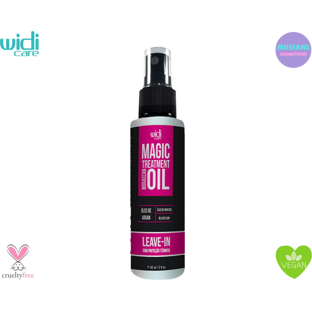 Magic Treatment Moroccan Oil 60ml - Widi Care | Shopee Brasil