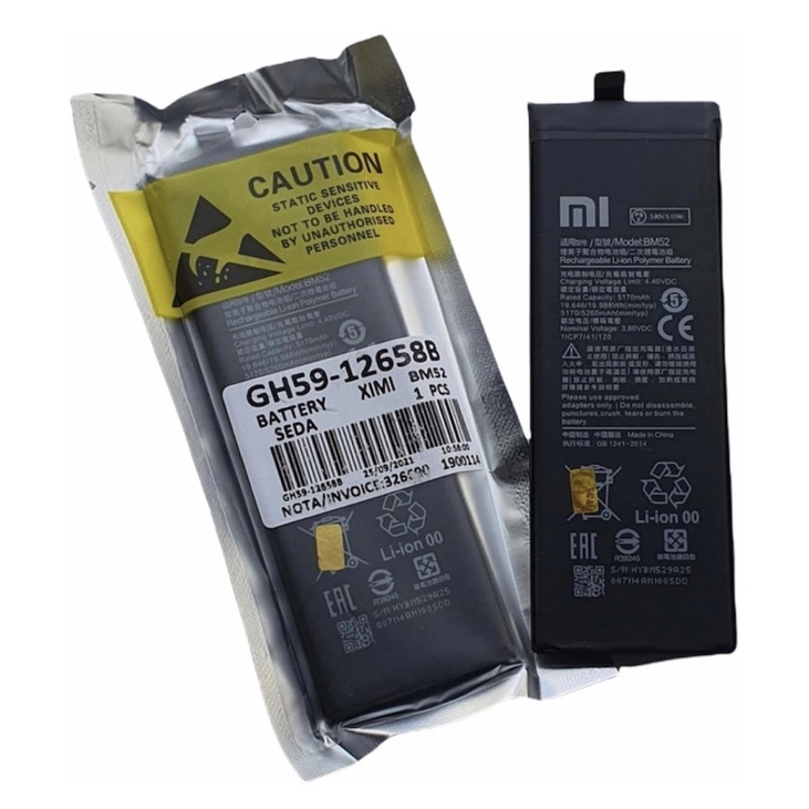 Bateria Xiaomi Note 10 Pro BM52 Original Lacrada - Escorrega o Preço