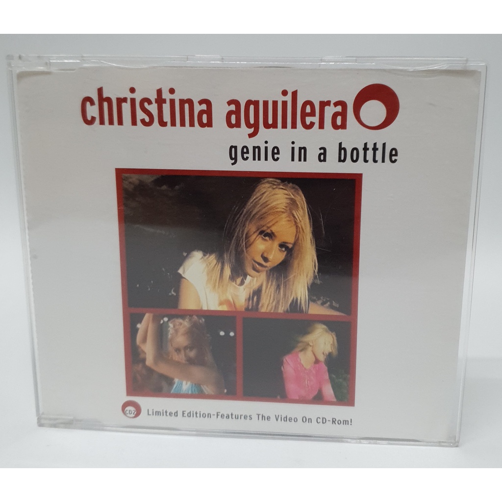 CD Single Christina Aguilera - Genie In A Bottle (Limited Edition) | Shopee Brasil