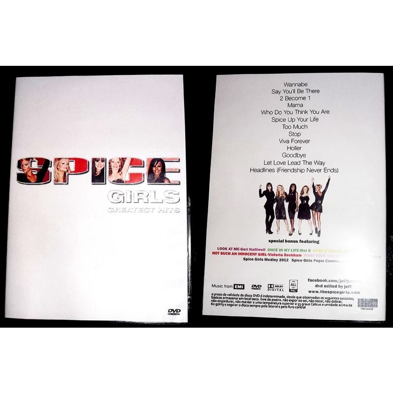Dvd Spice Girls - Greatest Hits | Shopee Brasil