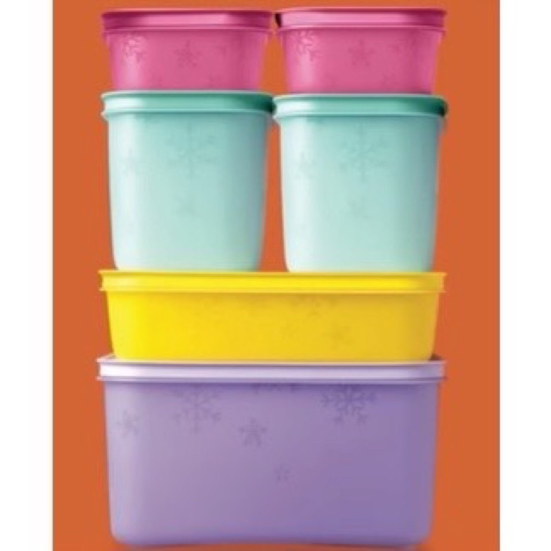 Tupperware Linha Freezer Line Candy Colors | Shopee Brasil
