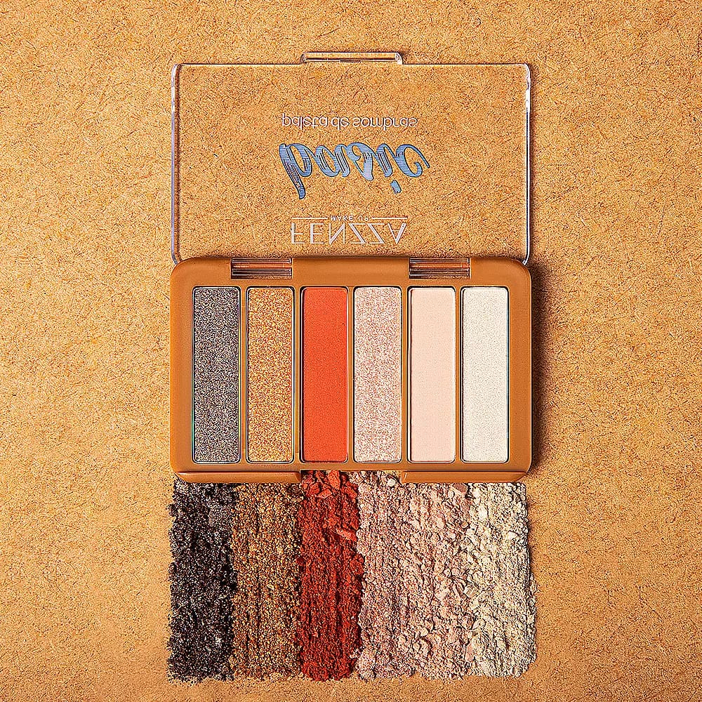 Paleta de Sombras Basic Fenzza | Shopee Brasil