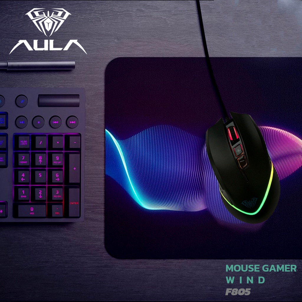 Mouse Gamer Gaming Mouse Aula F805 | Shopee Brasil
