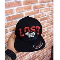 boné LOST CALIFÓRNIA aba reta fitão lançamento | Shopee Brasil