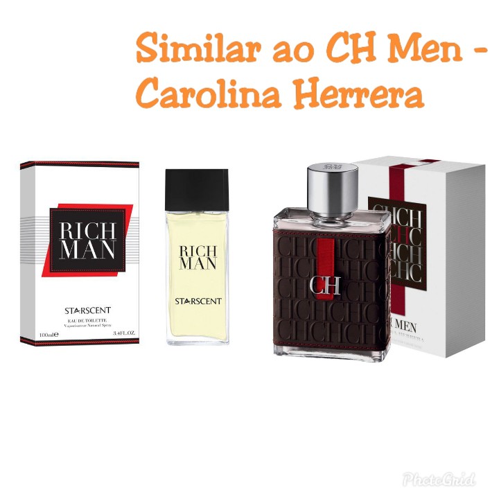 Perfume Masculino Rich Man 100ml | Shopee Brasil