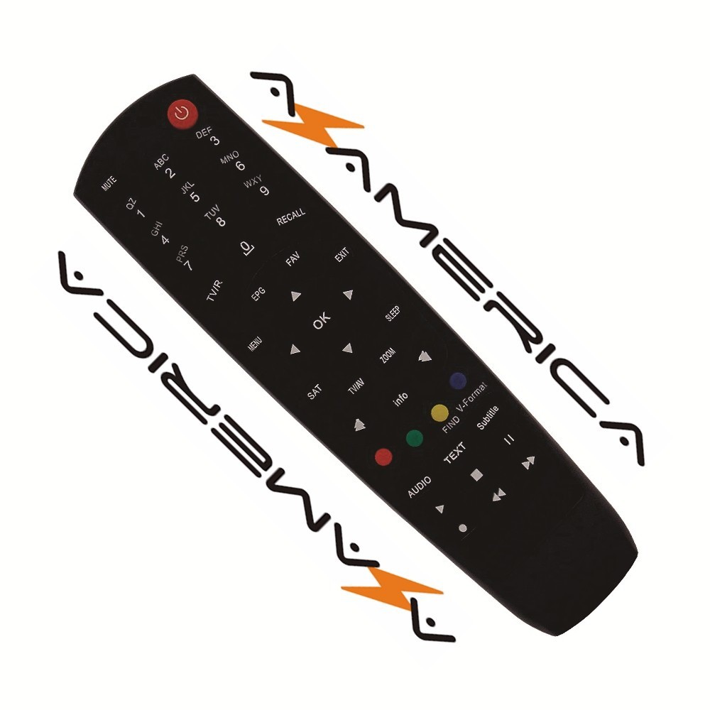 Controle Remoto para Receptor azamerica S-922 mini - ENVIO IMEDIATO ...