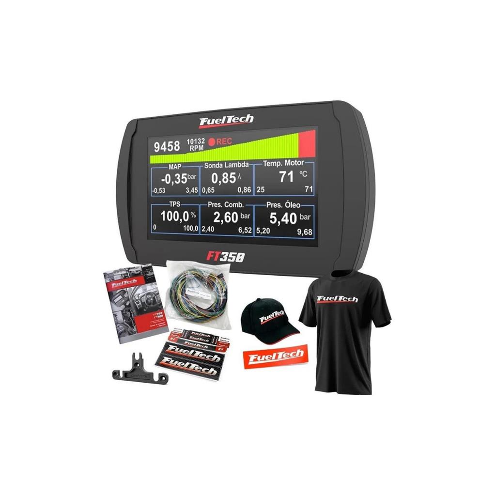 Fueltech Ft350 + Chicote 3 Metros | Shopee Brasil