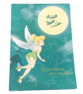 Mini Bloco de Notas da Tinker Bell Disney Original | Shopee Brasil