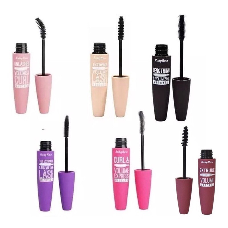 Máscara Rímel Ruby Rose Volume HB8308 | Shopee Brasil
