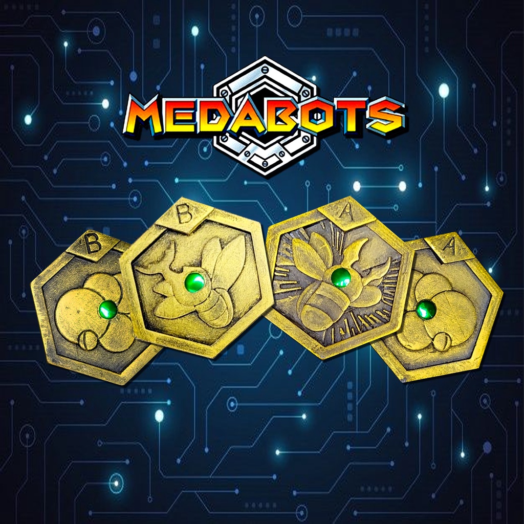 Medalha Medabots | Shopee Brasil