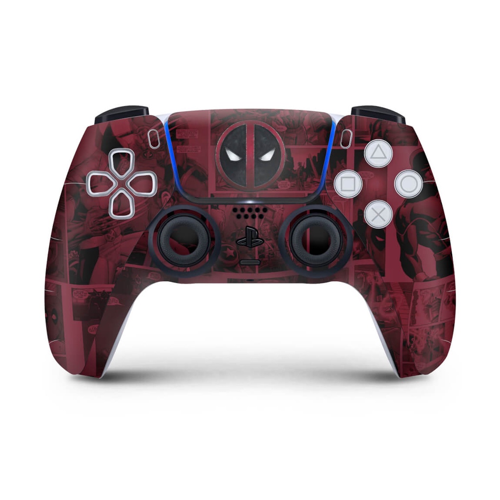 Skin PS5 Controle Playstation 5 Adesivo - Deadpool Comics | Shopee Brasil