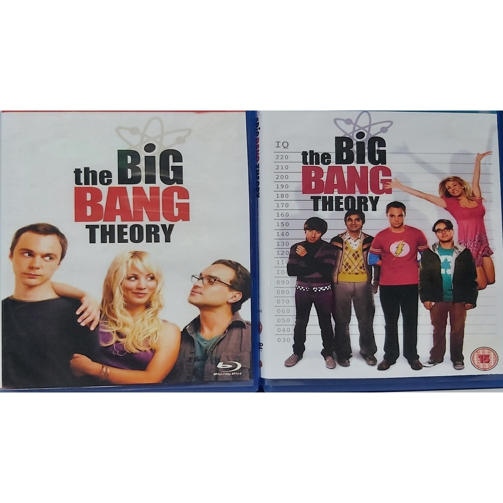 Blu- ray Série The Big Bang Theory 1º 2º 9º e 12º Temporada Completa ...