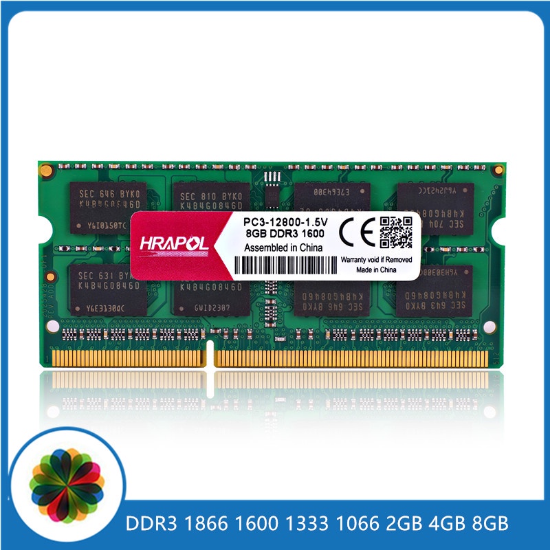 For kingston Hyperx 4GB/8GB Sodimm DDR3 DDR3L-1066MHz 1333MHz 1600MHz 1866MHz 204Pin PC3L 12800S ...
