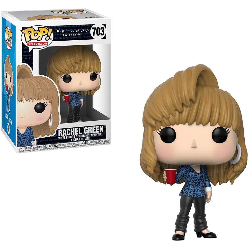 Funko Pop! Friends Rachel Green 80's Pop! Vinyl Figure #703 | Shopee Brasil