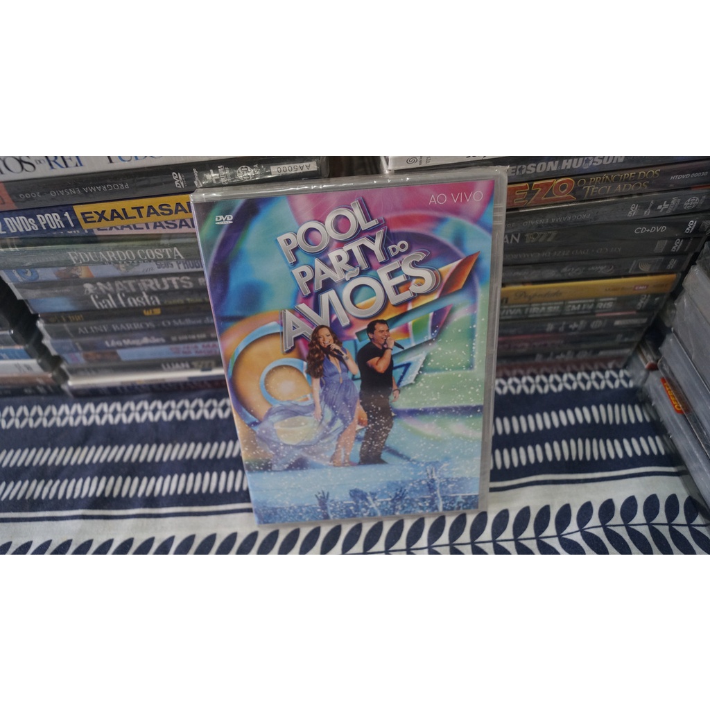 Dvd Show Avioes Do Forro Pool Party Do Avioes Ao Vivo Shopee Brasil