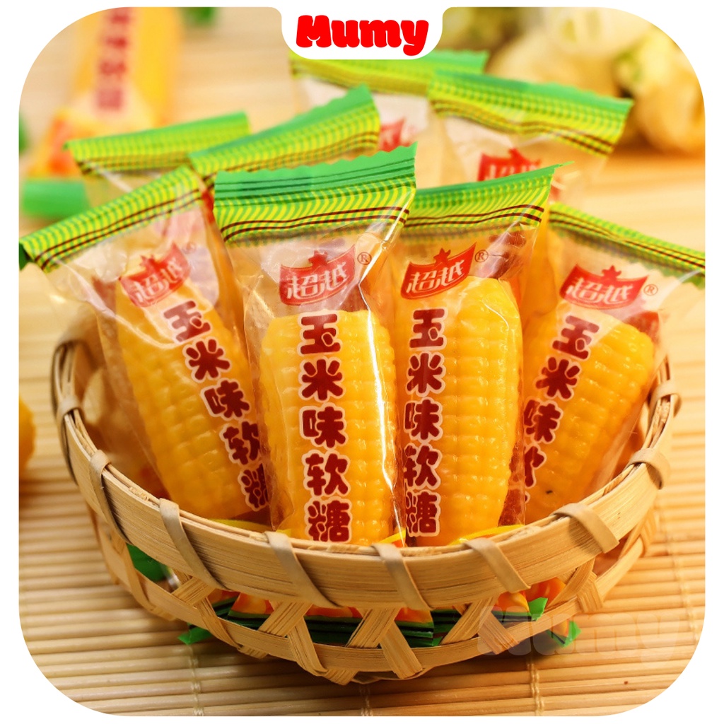 Bala de Milho - Bala Mastigável Importada da China - Doces Asiáticos ...