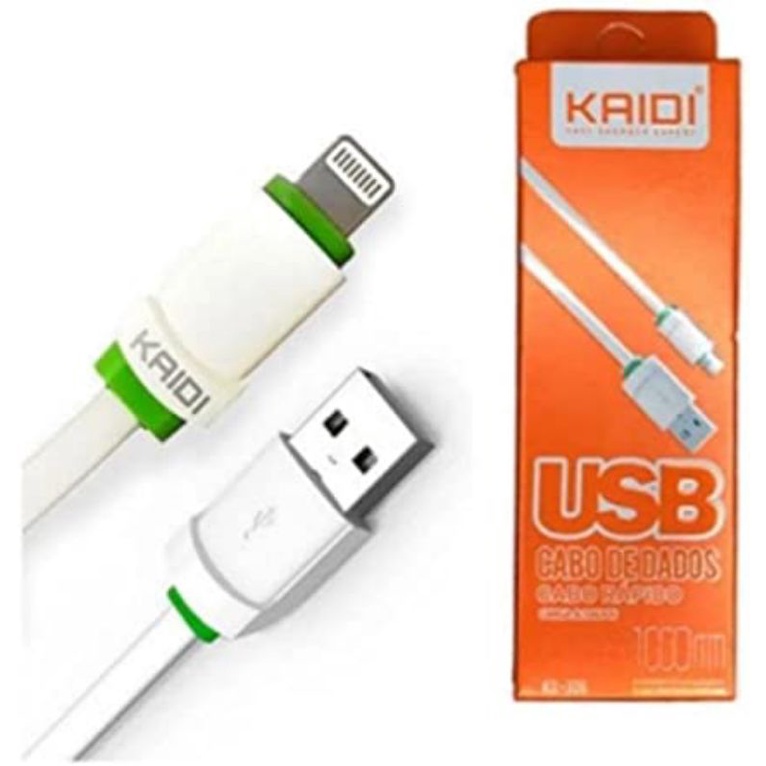 Cabo Carregador Micro Usb V8 Kaidi Kd-305 1m | Shopee Brasil
