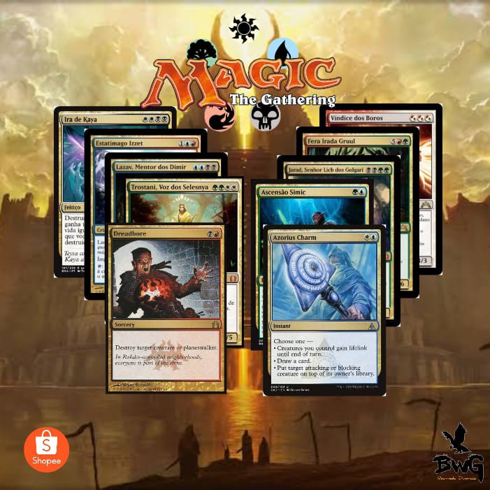 Magic: The Gathering - Deck c/ 60 Cartas Pronto pra Jogar - Escorrega o ...
