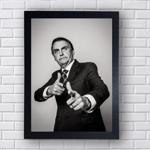 Quadro Poster Do Bolsonaro Jair | Shopee Brasil