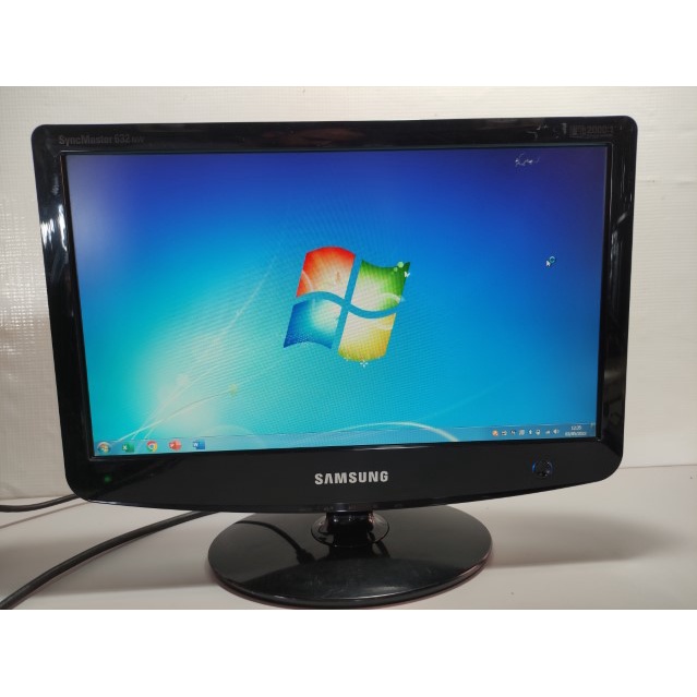 Monitor Samsung Lcd Syncmaster 632nw 15,6 Pol + Cabos | Shopee Brasil