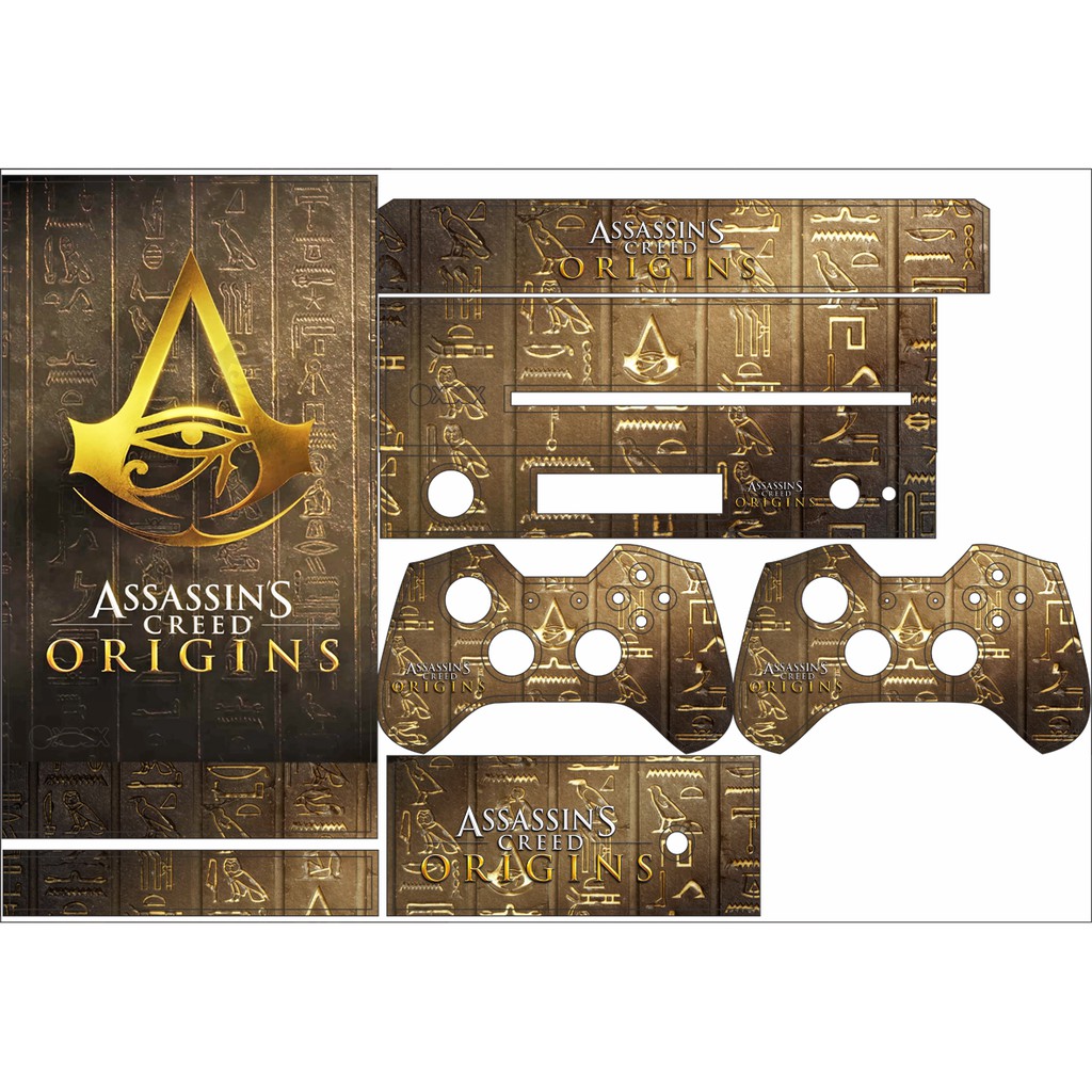 Skin Adesiva Xbox One Fat- Assassin's Creed Origins | Shopee Brasil