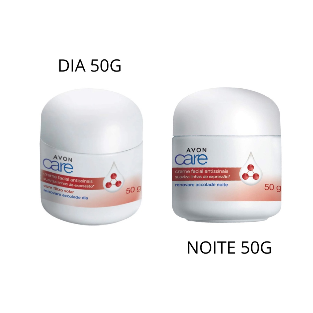 Creme Facial Avon Care Accolade - 50g Dia ou Noite | Shopee Brasil