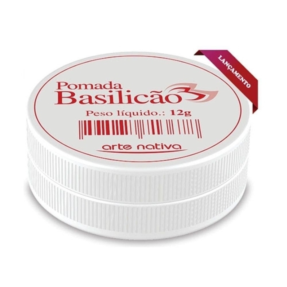 Pomada de basilicao arte nativa, 12gr | Shopee Brasil
