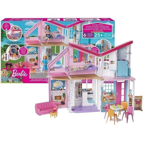 Barbie Casa Malibu Casa Da Barbie Mattel Original Shopee Brasil