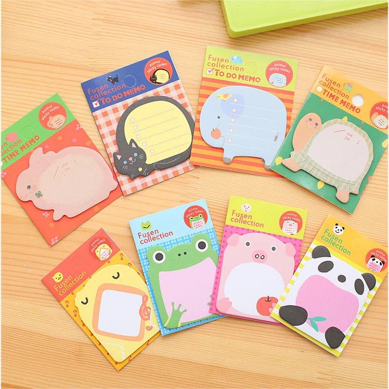 POST-IT BICHINHOS | Shopee Brasil