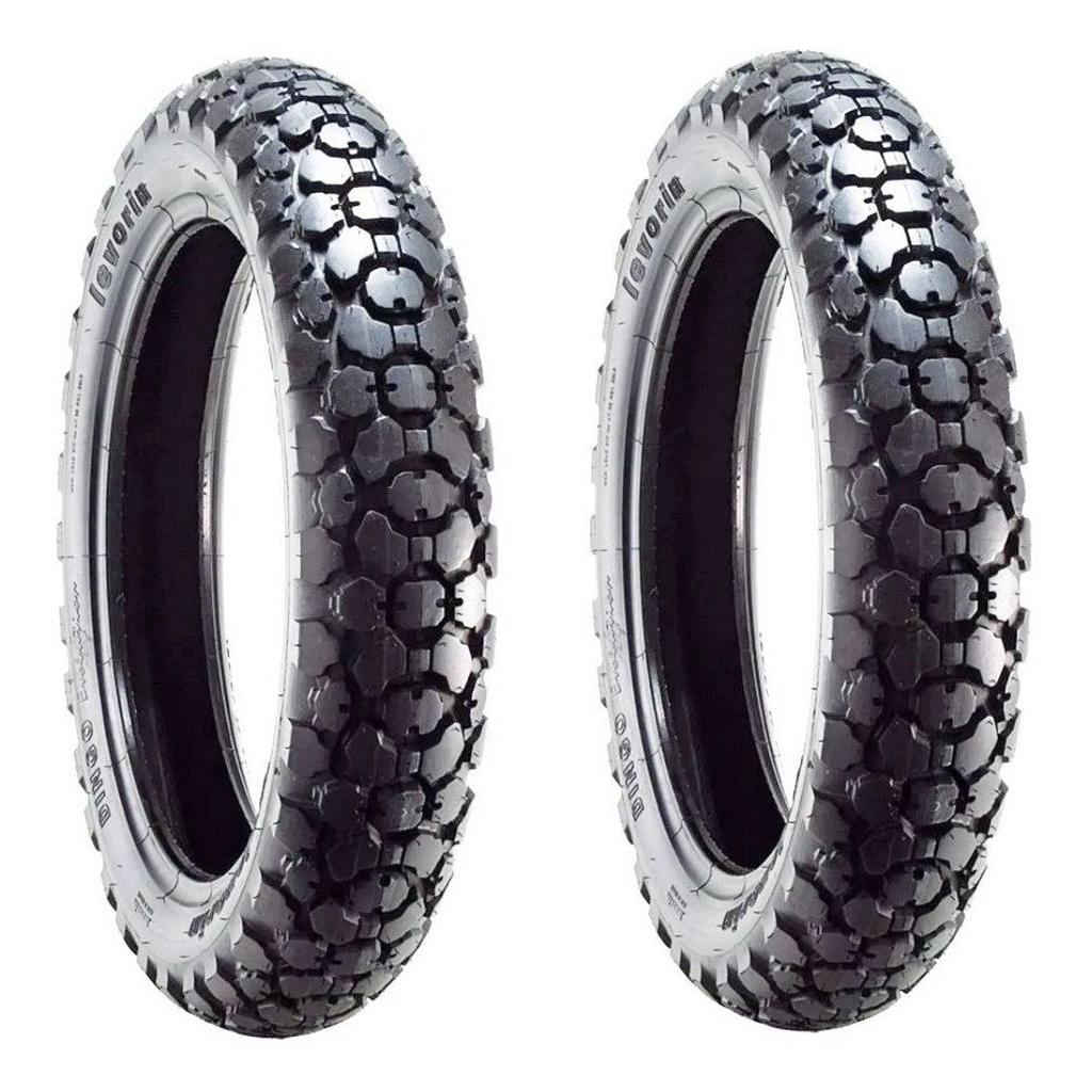 Par Pneu De Moto Levorin Dingo Evo 80/100-18 + 90/90-18 Tt | Shopee Brasil