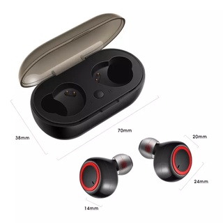 Y50 TWS Sem Fio Fone De Ouvido Bluetooth 5.0 Touch Control Stereo ...