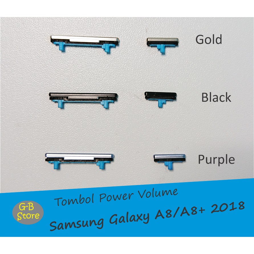 Botão Power on off volume Para Samsung A8 A530 / A8 + A730 (2018 ...
