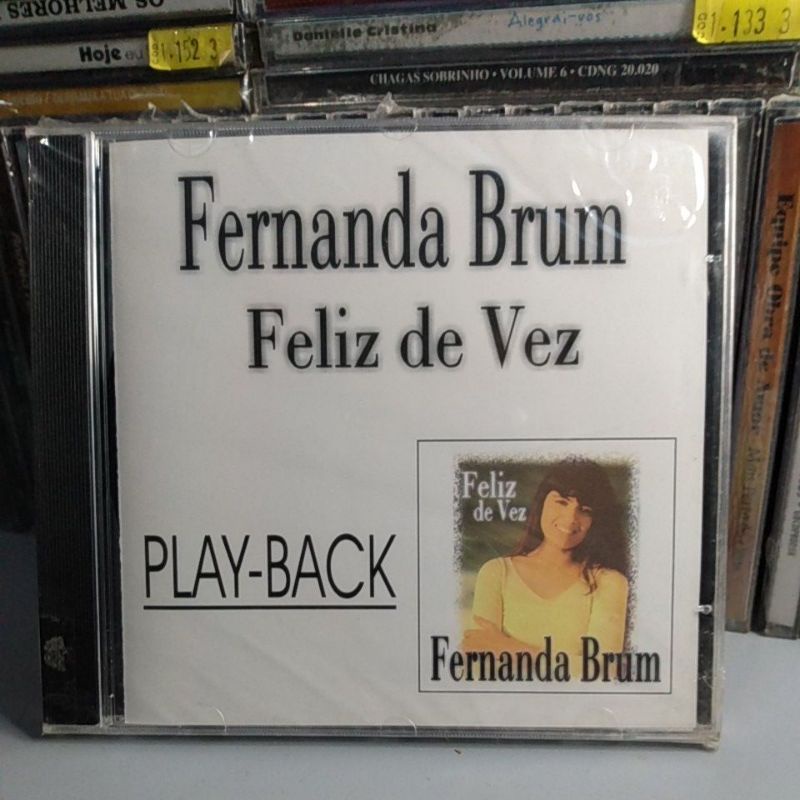 Cd Playback Feliz de Vez - Fernanda Brum ( Lacrado ) | Shopee Brasil Cd Playback Feliz de Vez - Fernanda Brum ( Lacrado ) | Shopee Brasil