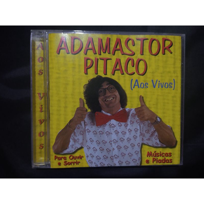 Cd Adamastor Pitaco Aos Vivos (Somzoom) | Shopee Brasil
