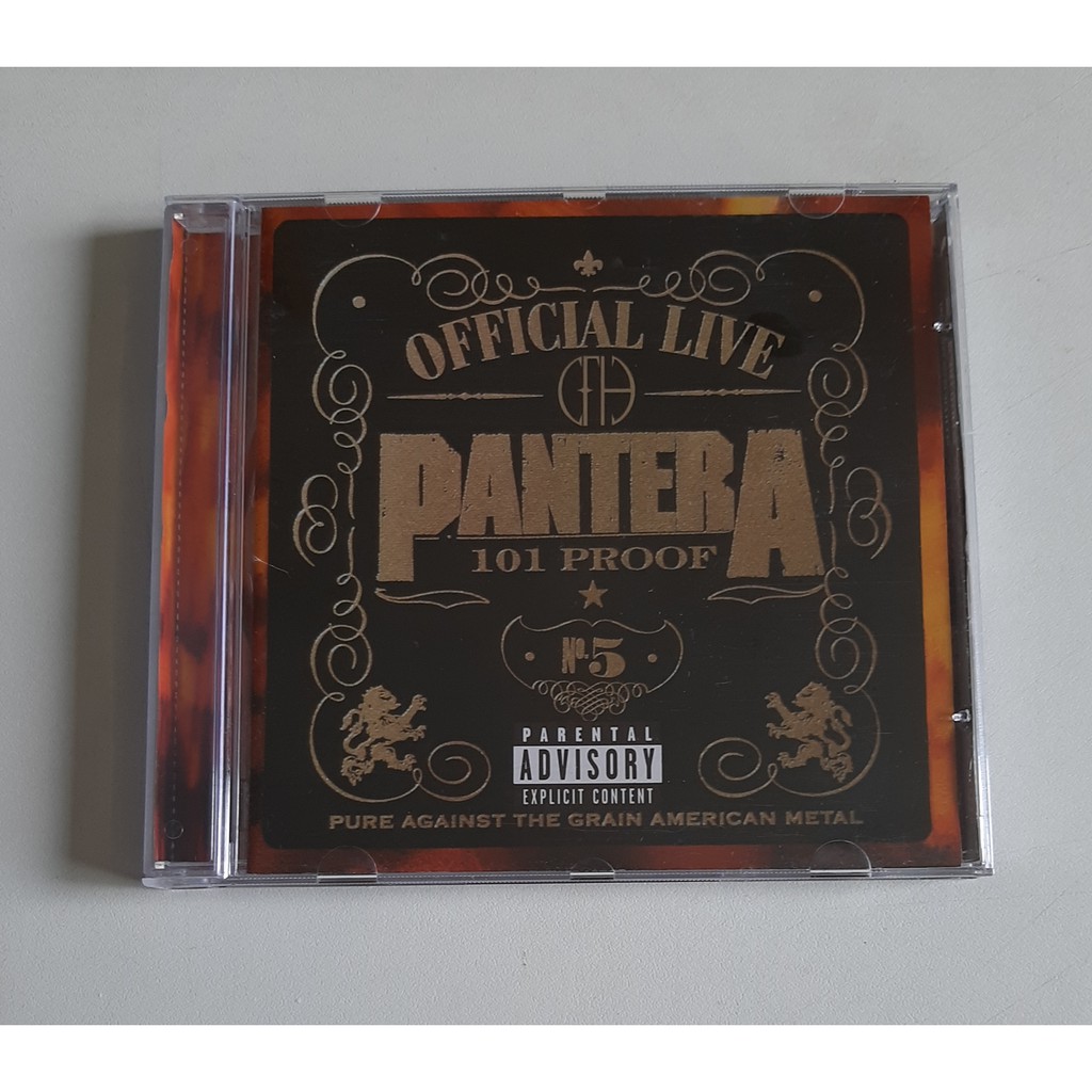 CD Pantera - Official Live : 101 Proof * | Shopee Brasil
