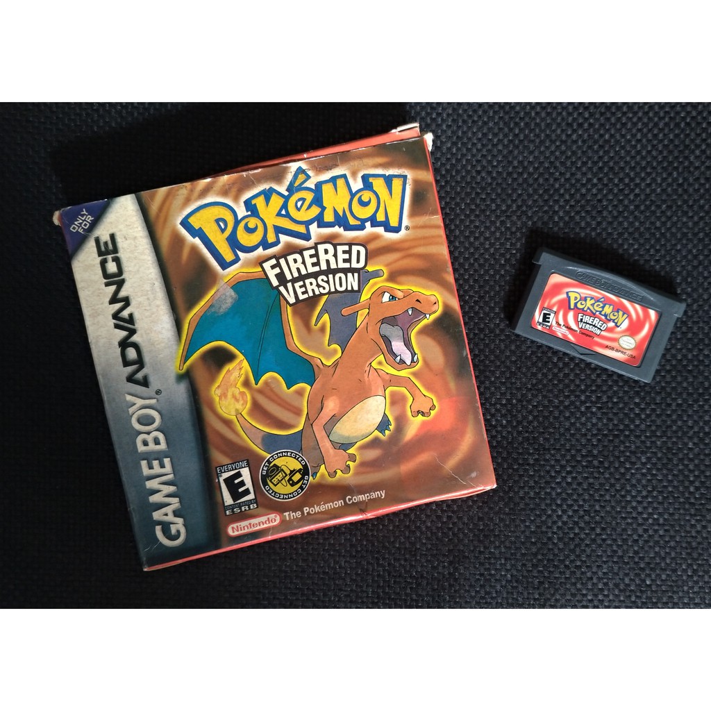 Pokemon Fire Red Edition GBA (Game Boy Color Advance) - Leia a ...