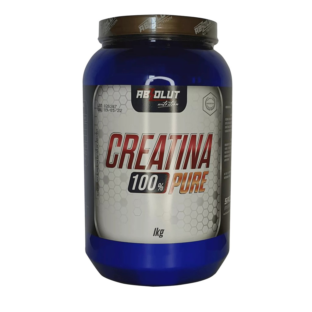 Creatina 100 Pura 1kg Absolut Nutrition Shopee Brasil